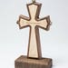Unity Cross ® Solid Black Walnut and Curly Maple Wood With - Etsy