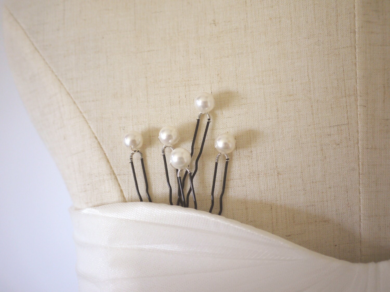 Pearl Bobby Pin Bridal Bobby Pin Bridal Hair Pin Pearl Hair Pin Single ...