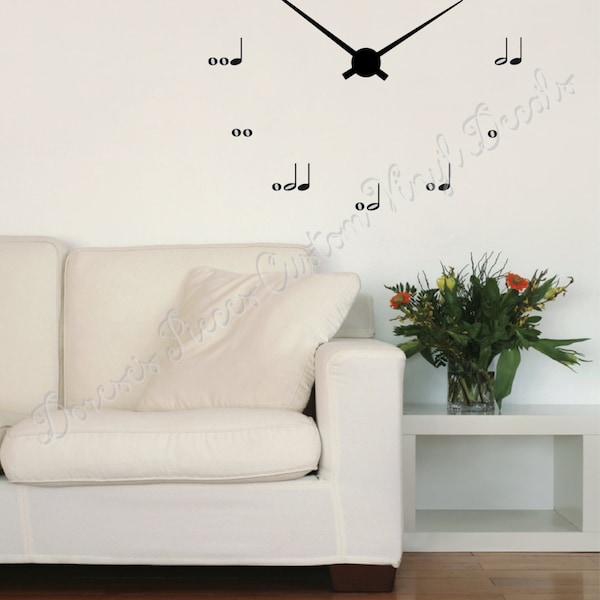 Clock Wall Decal - Etsy