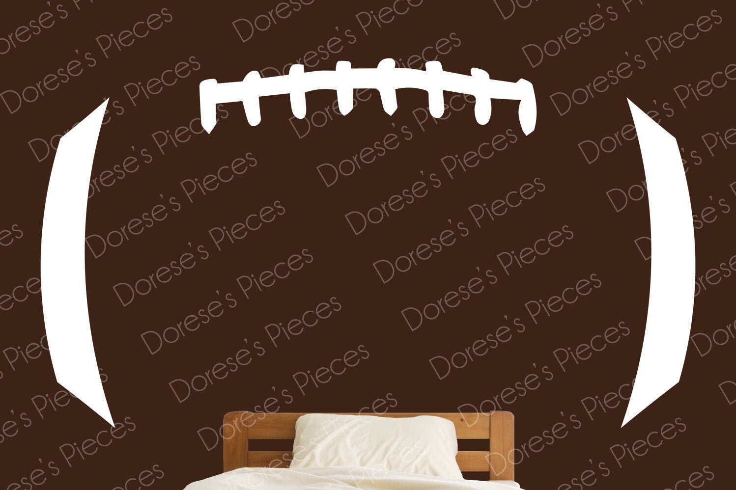 Custom Giant Football Laces Set and other Sports Designs for | Etsy