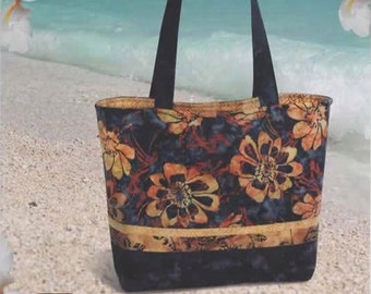 Tuscany Tote Bag Pattern by Pink Sand Beach Designs - Etsy
