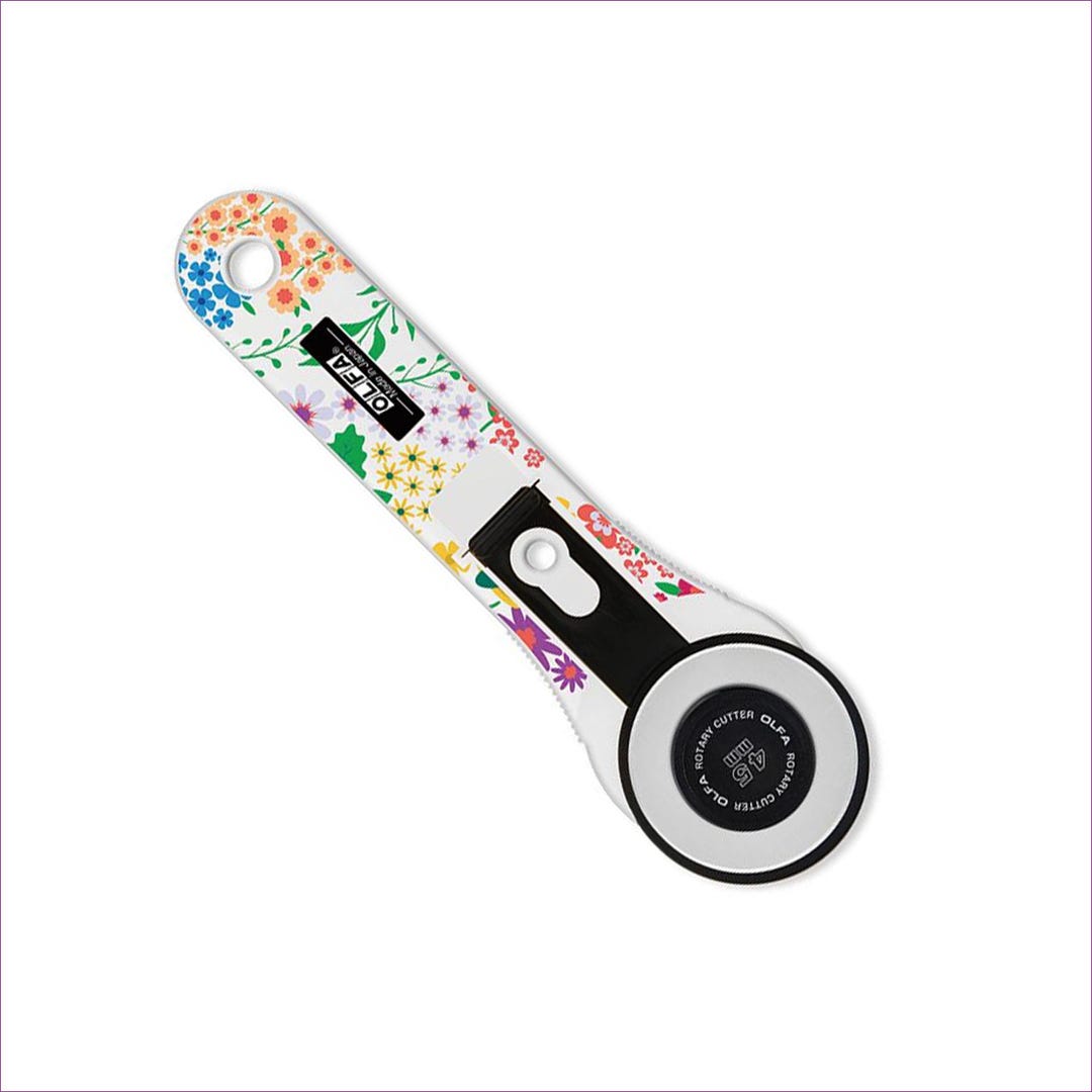 Olfa Limited Edition BLOOM Rotary Cutter for Right and Left Hand Users ...