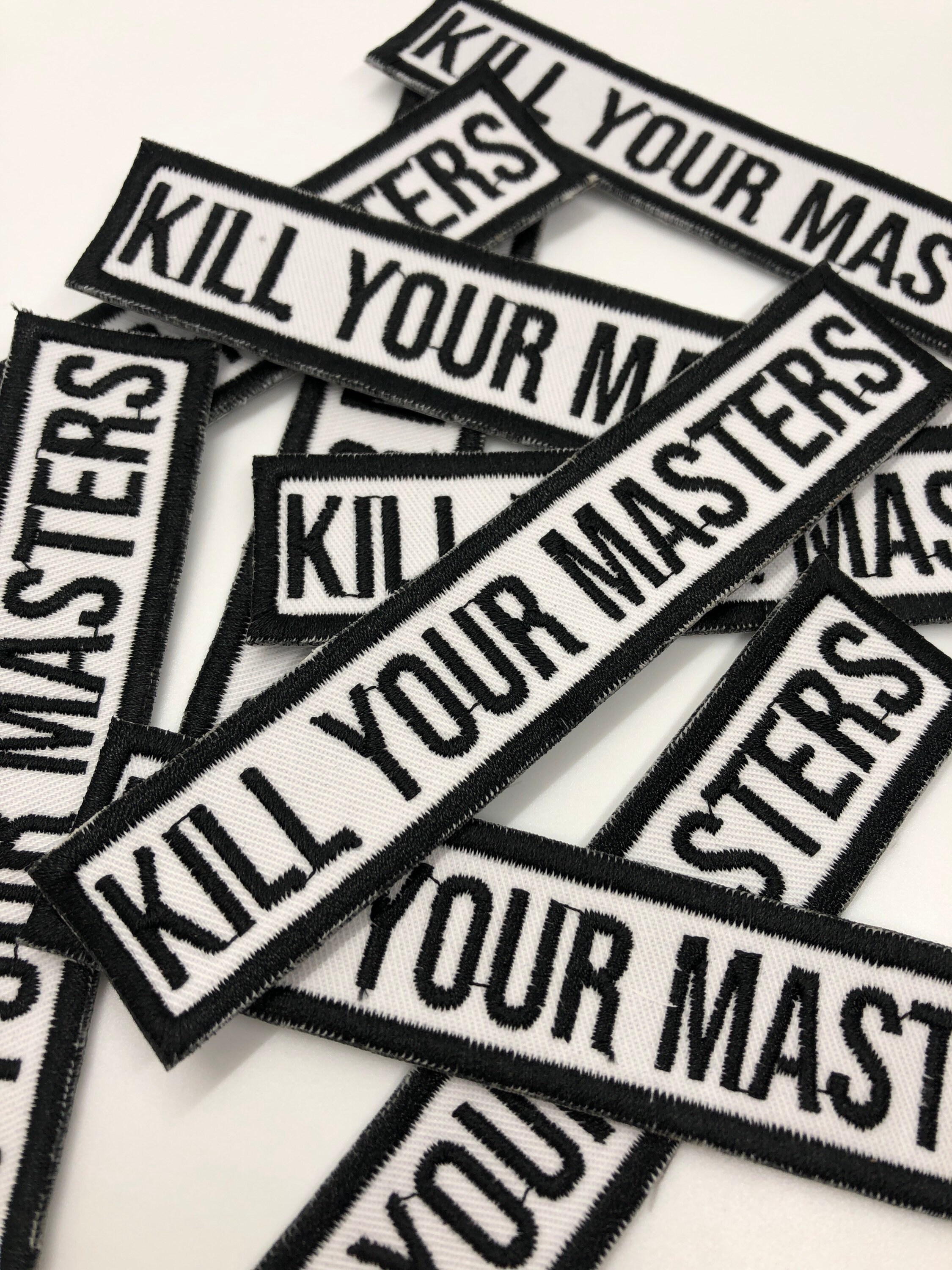 Kill Your Masters Patch | Etsy