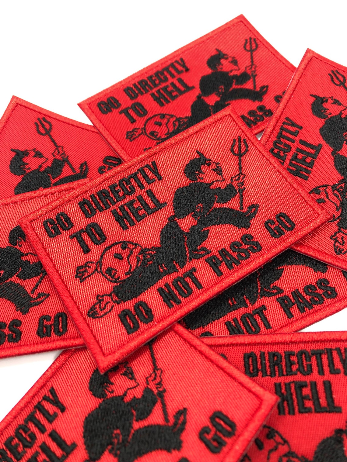 Go to Hell Patch - Etsy