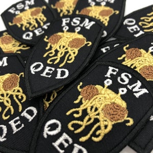 Flying Spaghetti Monster Patch - Etsy