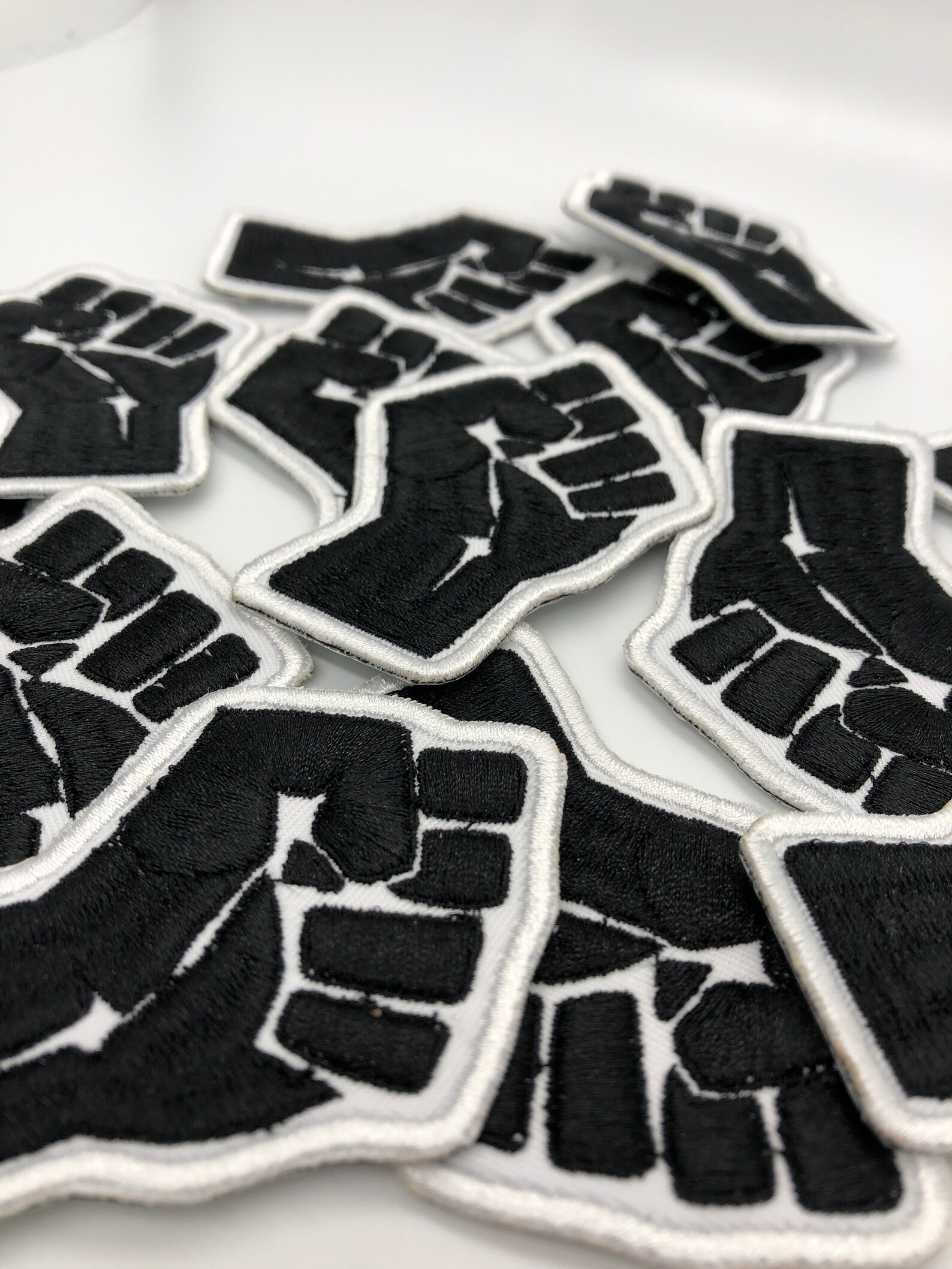 Black Lives Matter Raised Fist Patch profits Donated | Etsy