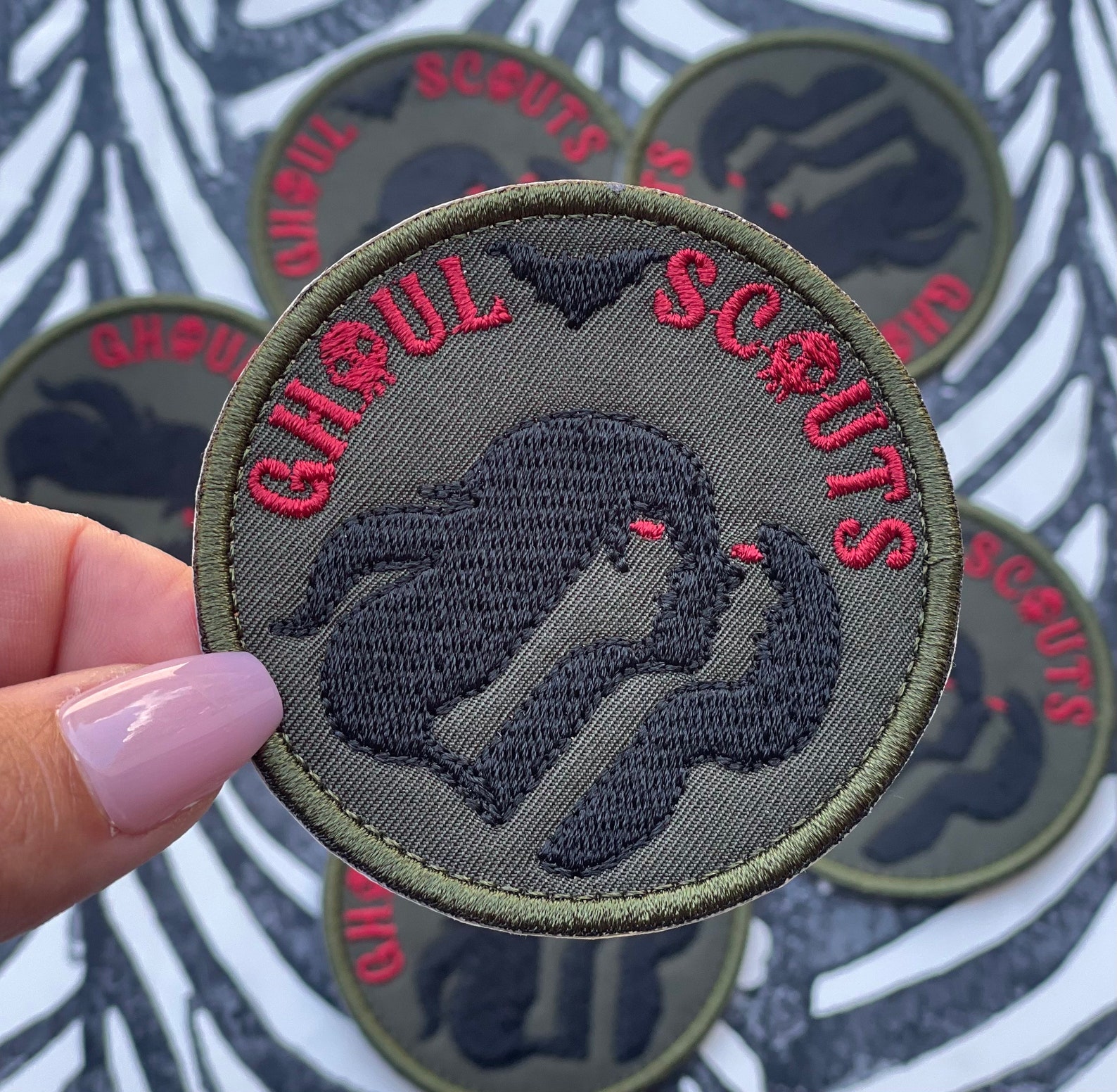 Ghoul Scouts Embroidered Patch - Etsy