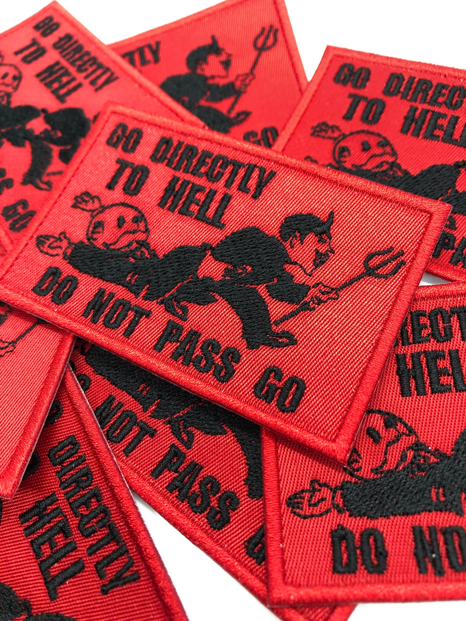 Go to Hell Patch - Etsy