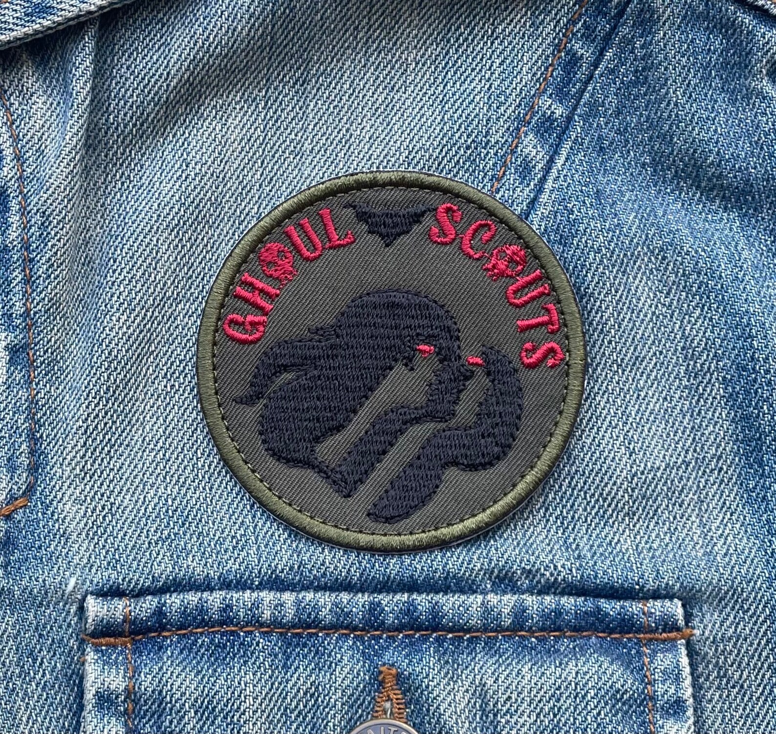 Ghoul Scouts Embroidered Patch - Etsy