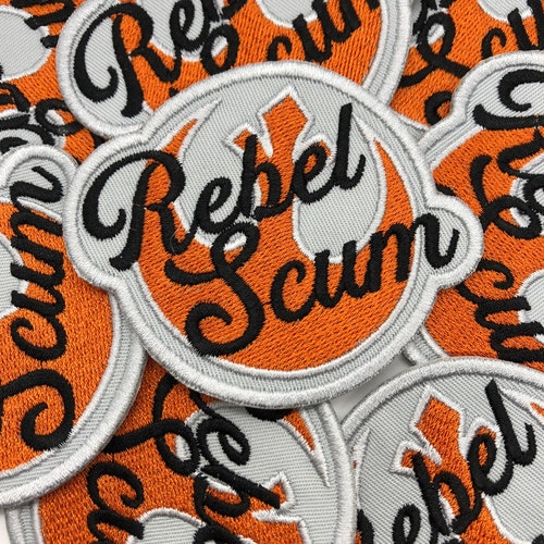 Rebel Iron on Patch Star Wars Patch - Etsy