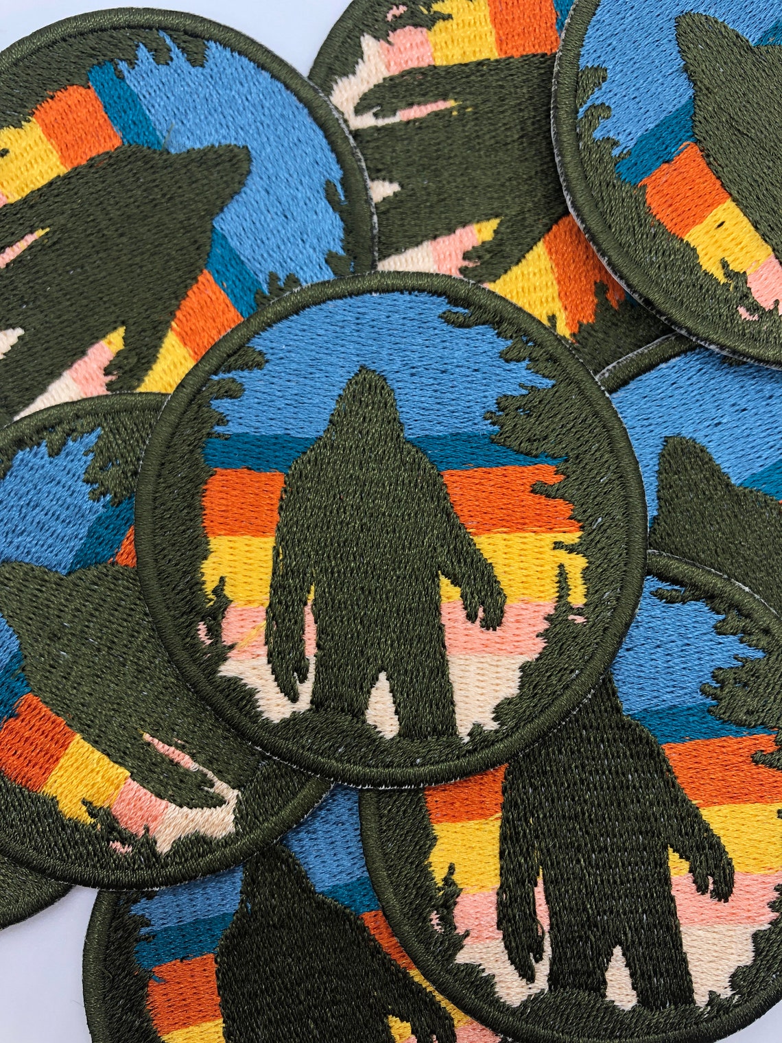 Bigfoot Patch - Etsy