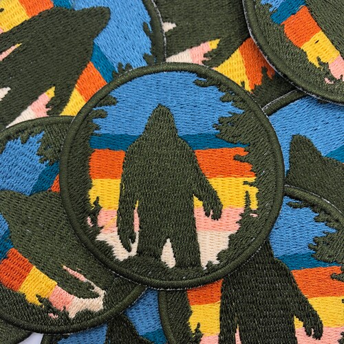 Bigfoot Patch | Etsy