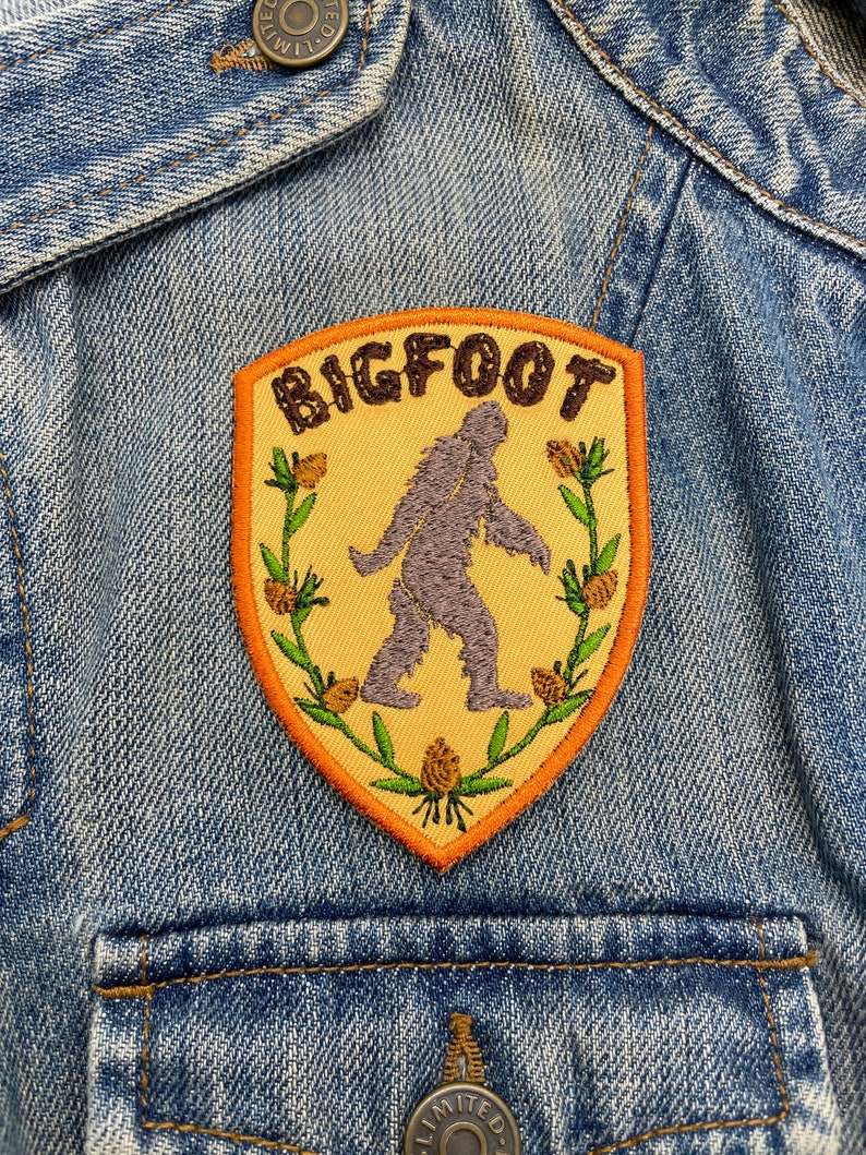 Bigfoot Crest Patch - Etsy