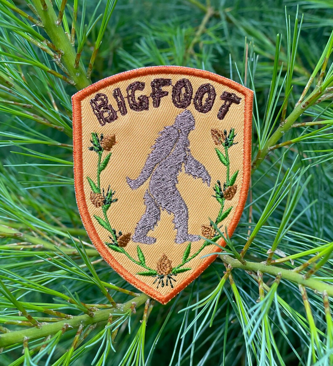 Bigfoot Crest Patch - Etsy