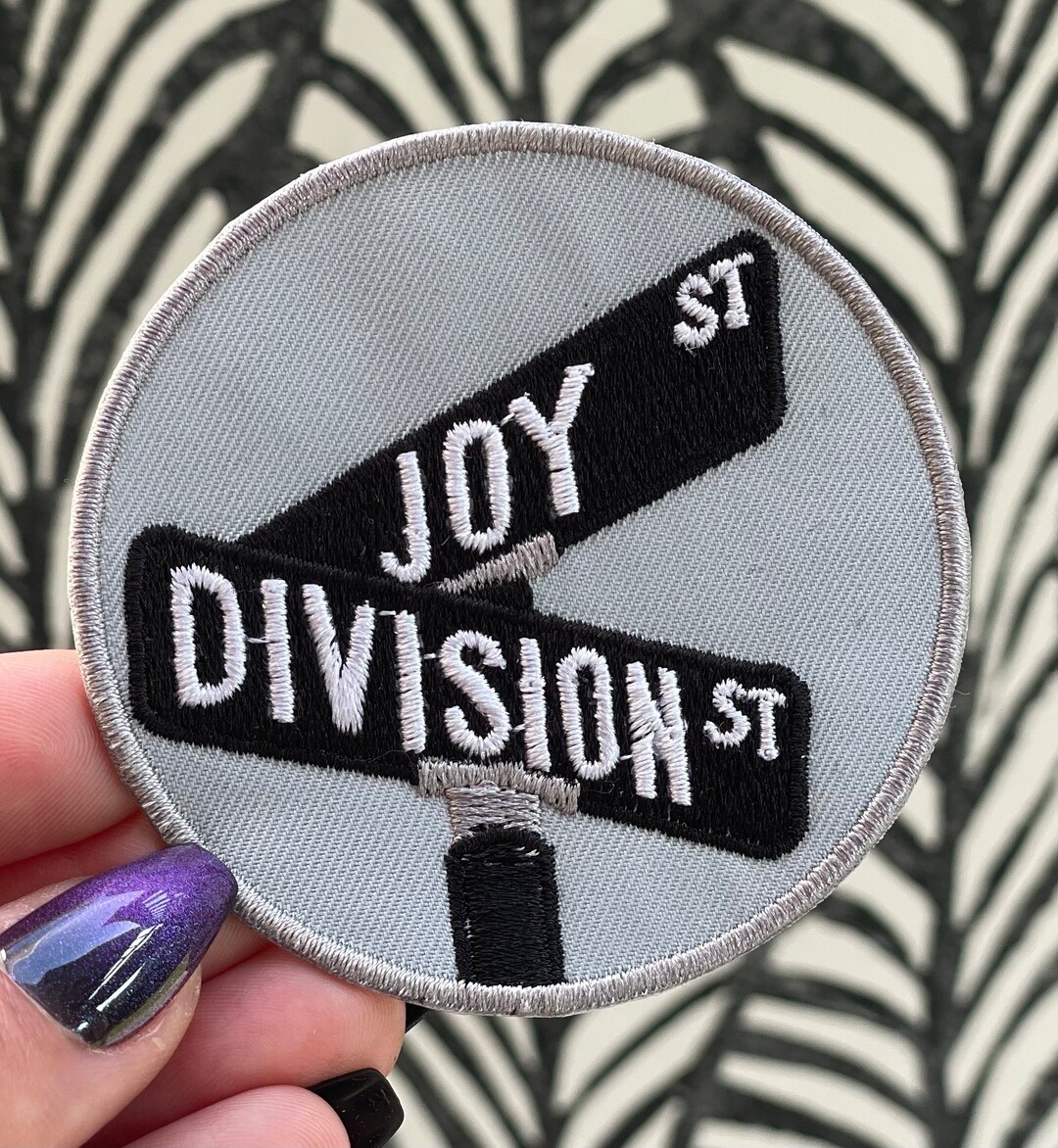 Joy Division Embroidered Patch - Etsy