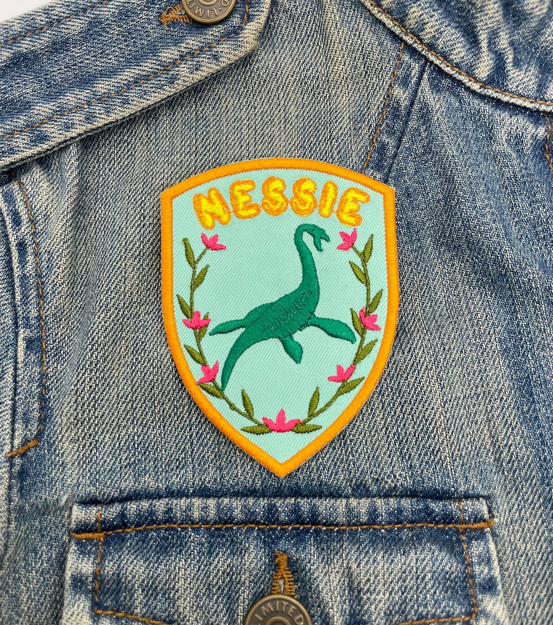 Nessie Crest Patch - Etsy