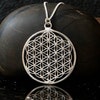 Sacred Geometry Pendant, Sacred Geometry Jewelry, Tribal Necklace ...