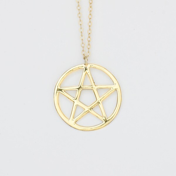 Pentagram Pendant - Etsy