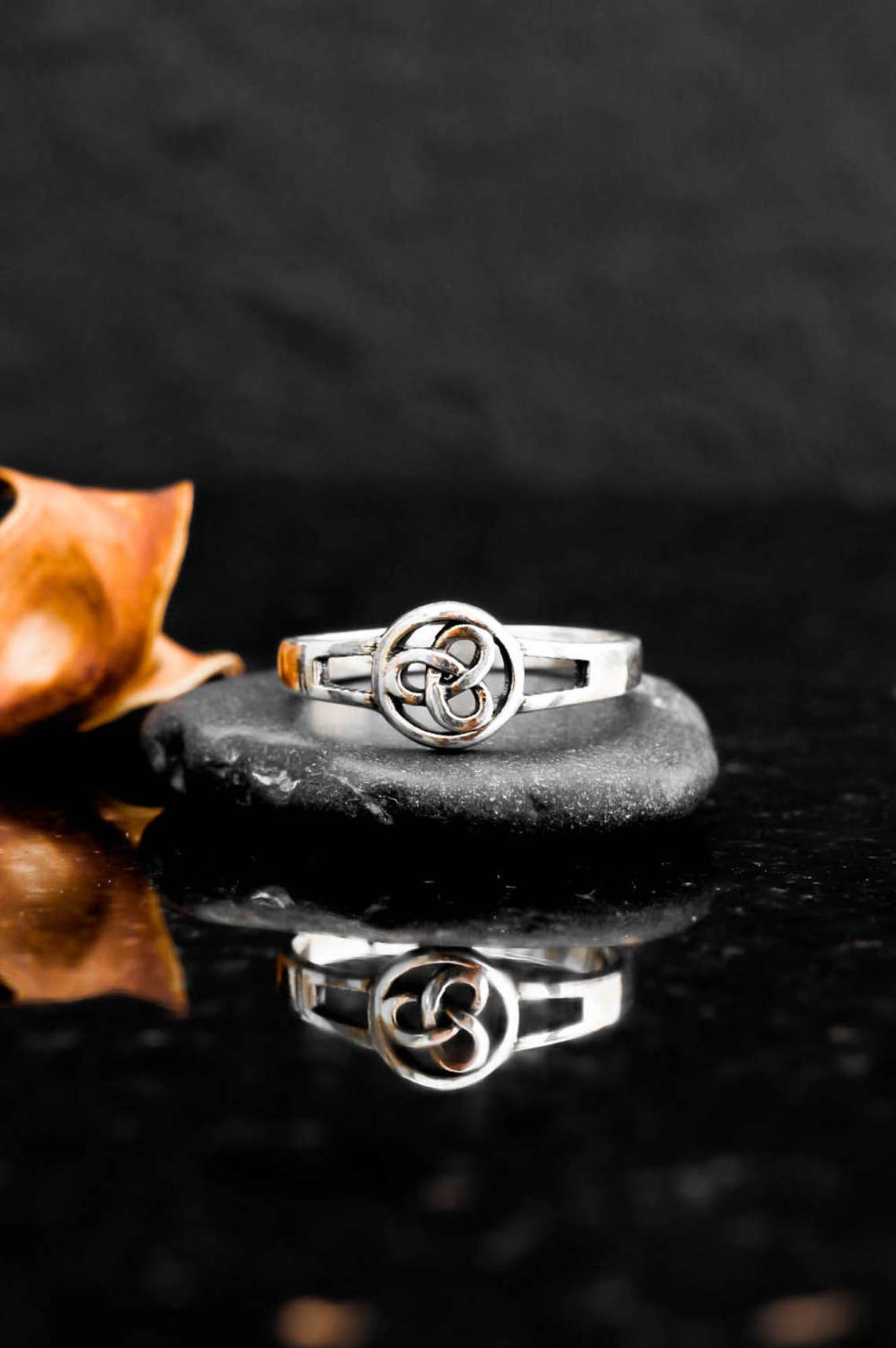 Celtic Ring Celtic Trinity Ring Trinity Knot Ring Celtic - Etsy