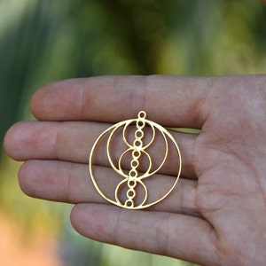 18k Solid Gold Nikola Tesla Pendant, Fibonacci Necklace, 369 Nikola ...
