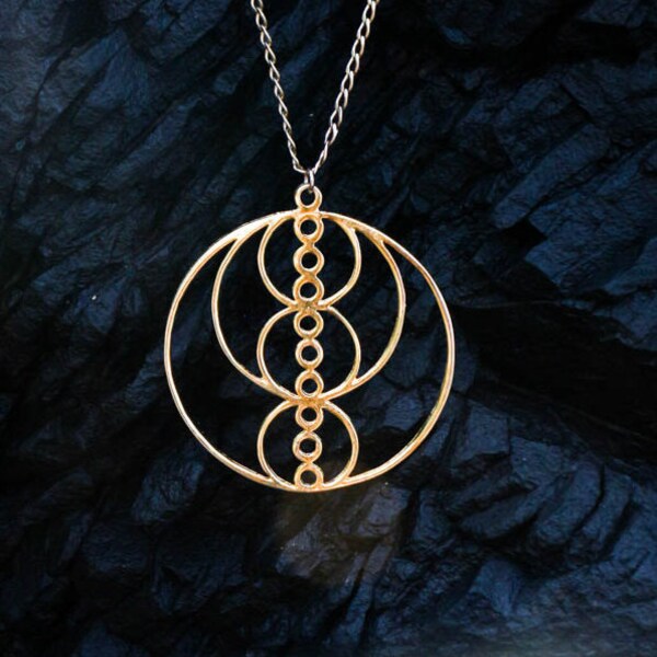Fibonacci Pendant - Etsy