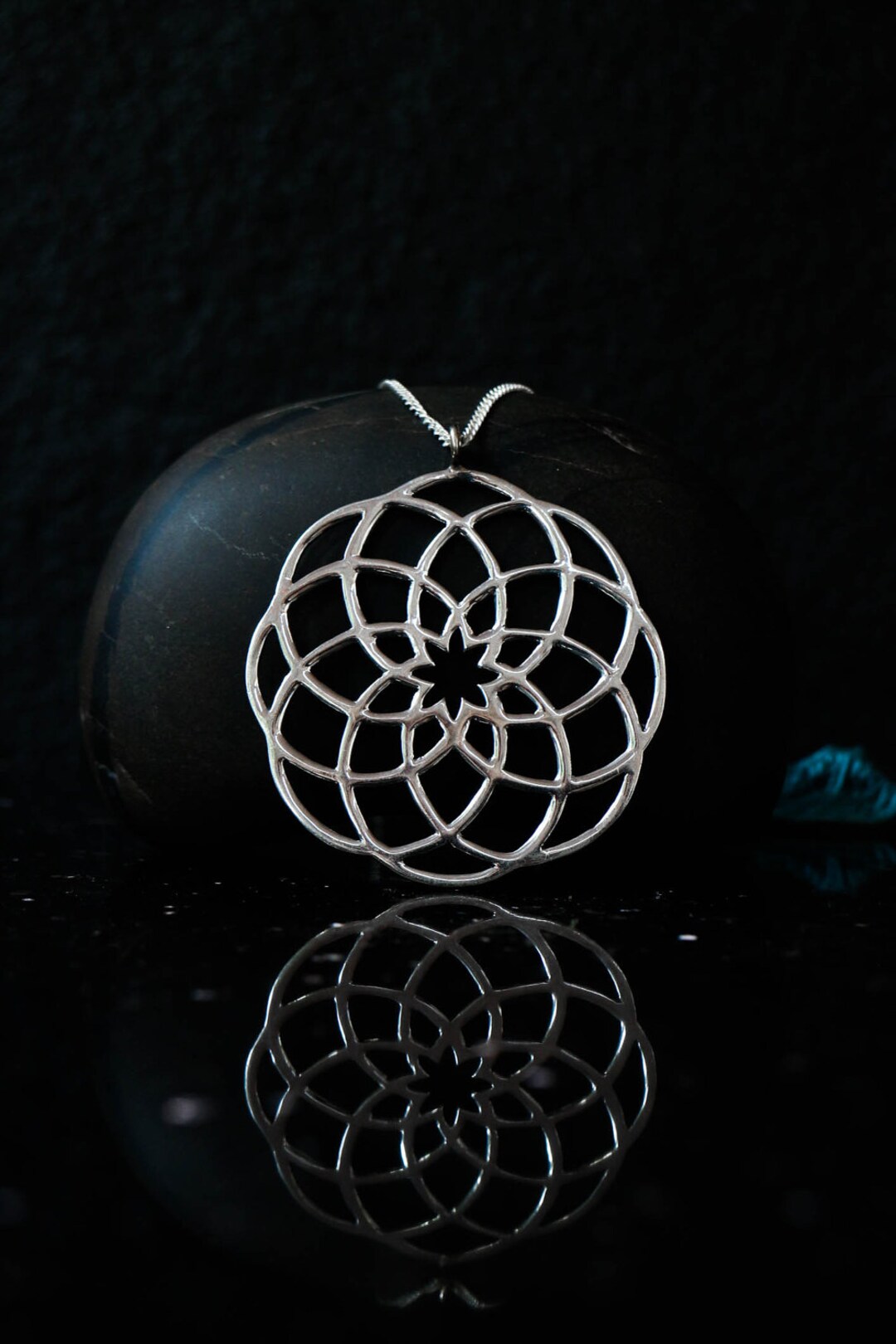 Sacred Geometry Pendant, Sacred Geometry Jewelry, Tribal Necklace ...