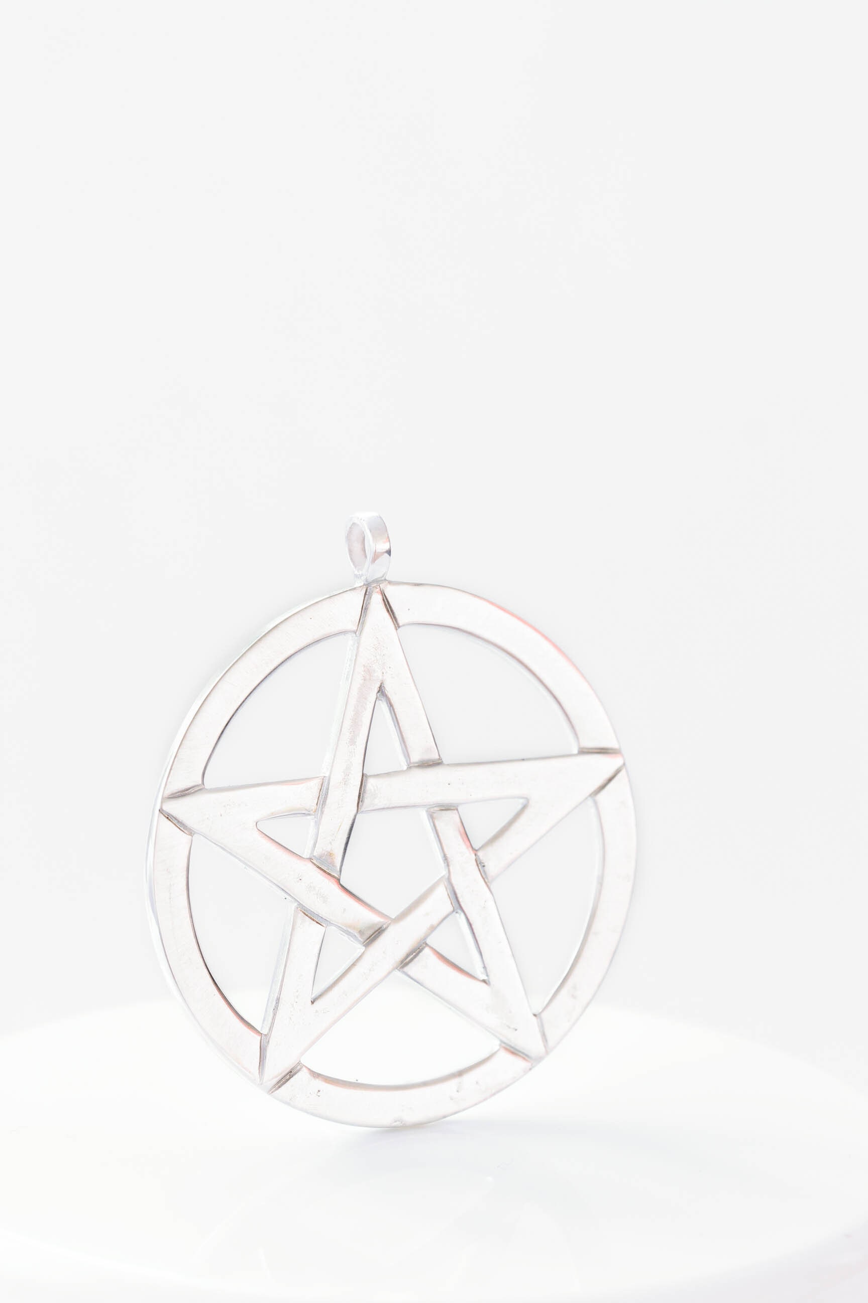 XL size Pentagram pendant sterling silver large Pentagram | Etsy