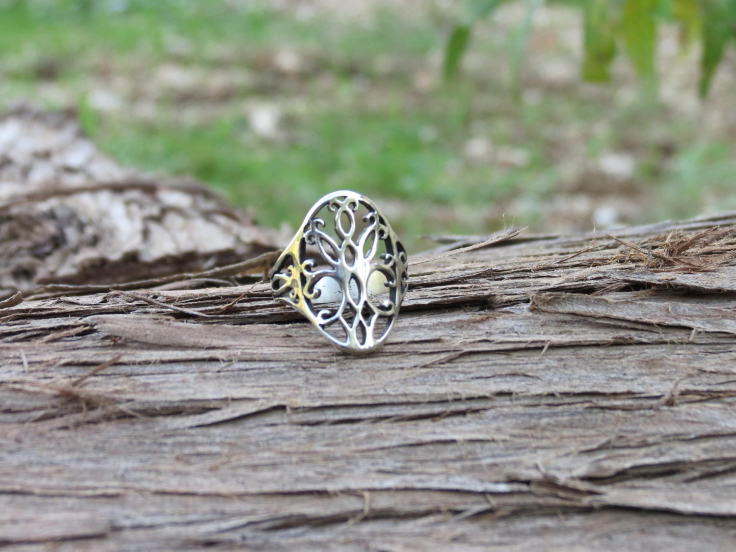 Silver Tree of Life Ring Tree of Life Ring Handmade in | Etsy