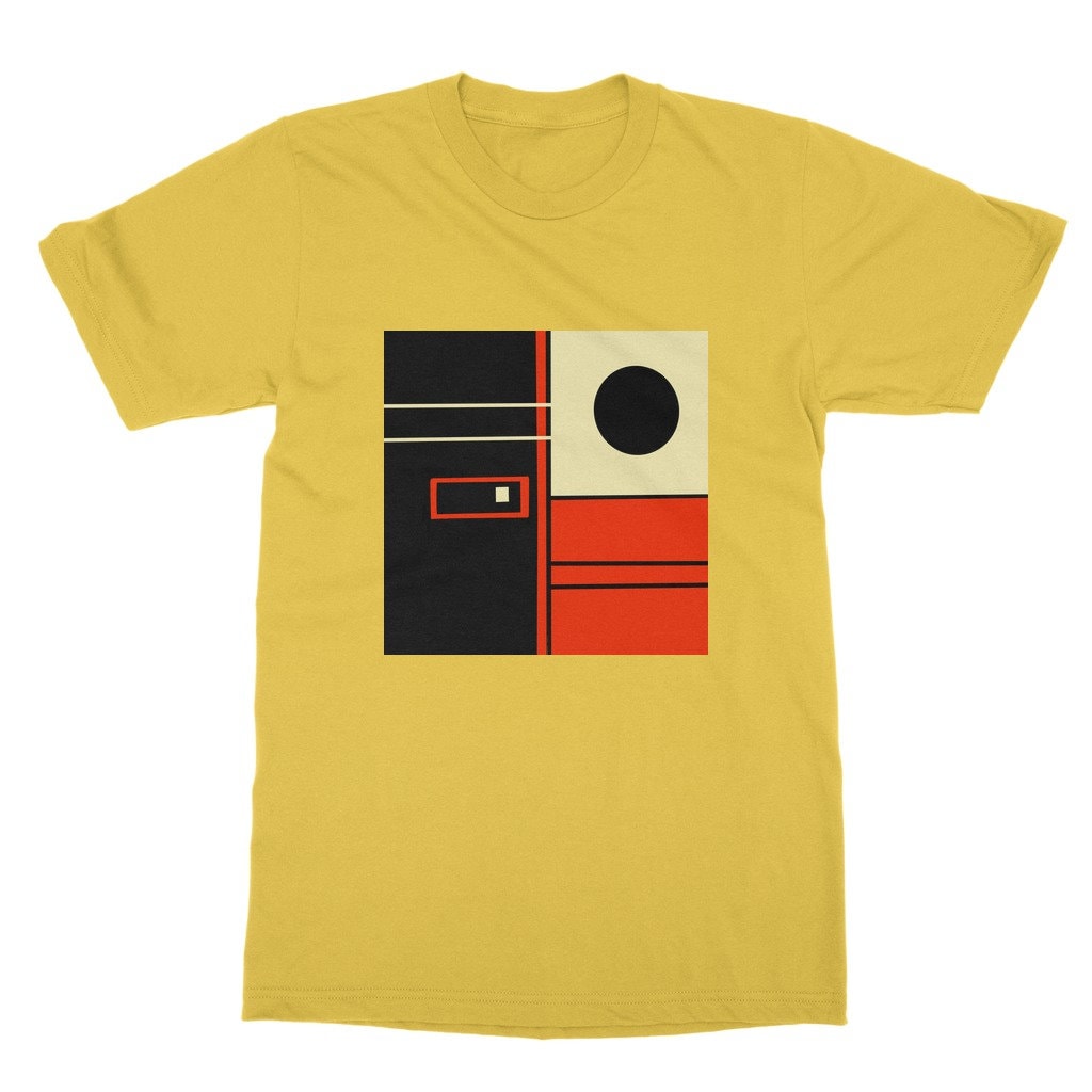 Geometric Bauhaus Design Classic Unisex T-shirt - Mens T-shirt, Unisex ...