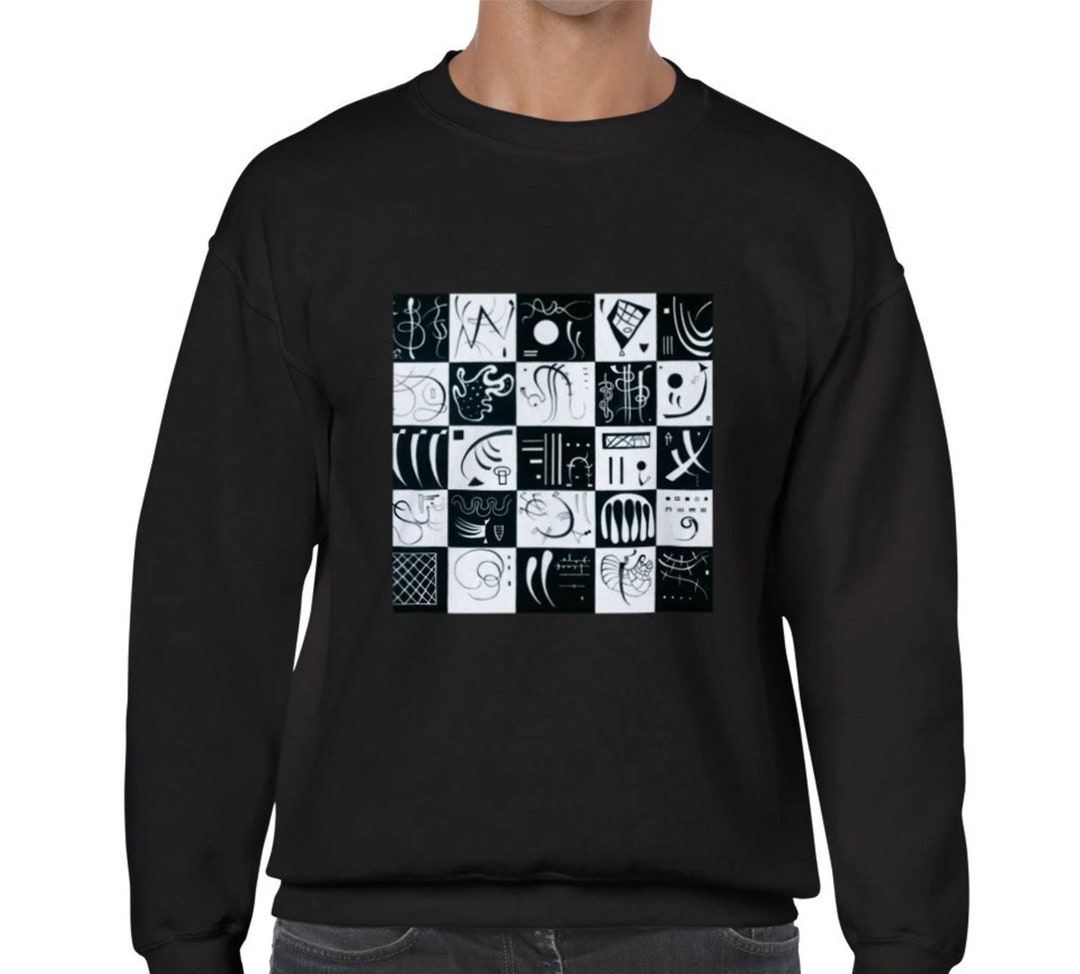 Wassily Kandinsky-1937- Thirty Classic Adult Sweatshirt - Mens Sweater ...