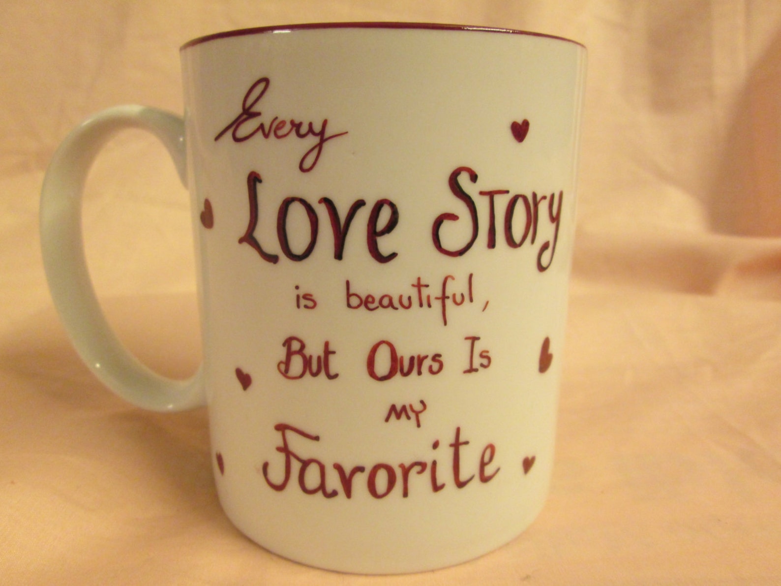 Love Quote Mug. Personalise Your Mug - Etsy