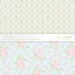 Shabby Chic Digital Paper, Turquoise and Pink Seamless Floral Pattern ...