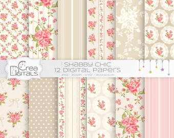 Coral Shabby Chic - Etsy