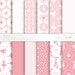 Ballerina 12 Light Pink Digital Papers Seamless Pattern | Etsy
