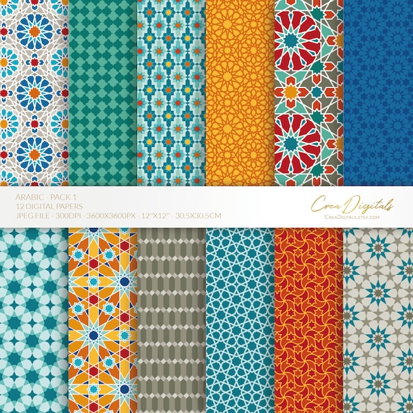 Islamic Art Pattern - Etsy