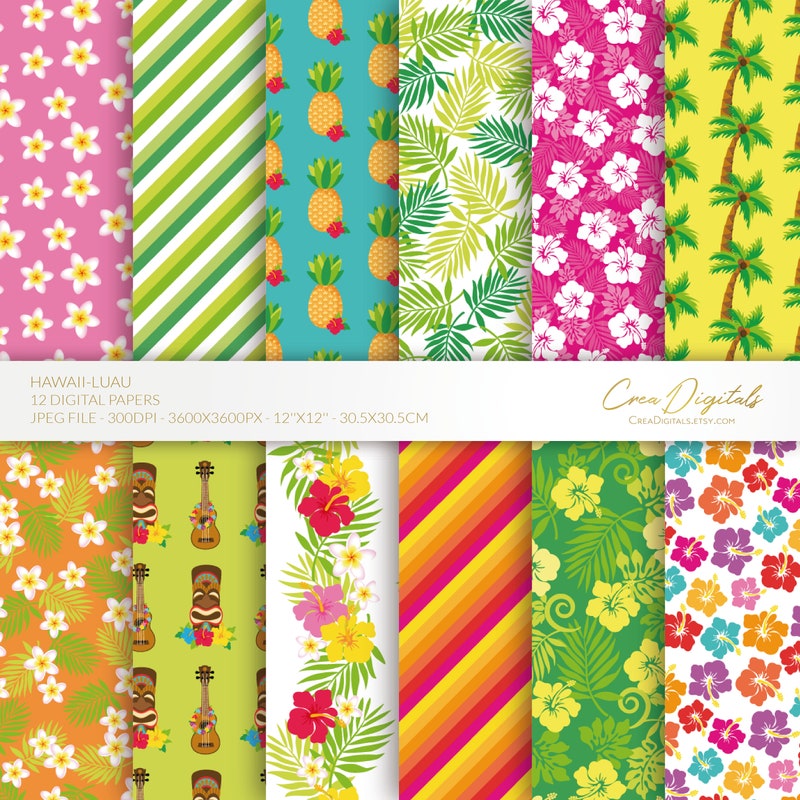 Hawaiian Motif - Etsy