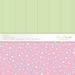 Floral Digital Paper, Baby Blue, Pink and Green Seamless Pattern, Ditsy ...
