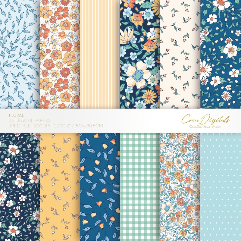 Coral Digital Paper - Etsy