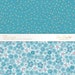 Floral Digital Paper, Blue, Aqua and Pink Seamless Pattern, Ditsy ...