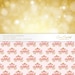 Glitter Fairy Princess, 12 Pink and Gold Digital Papers, INSTANT ...