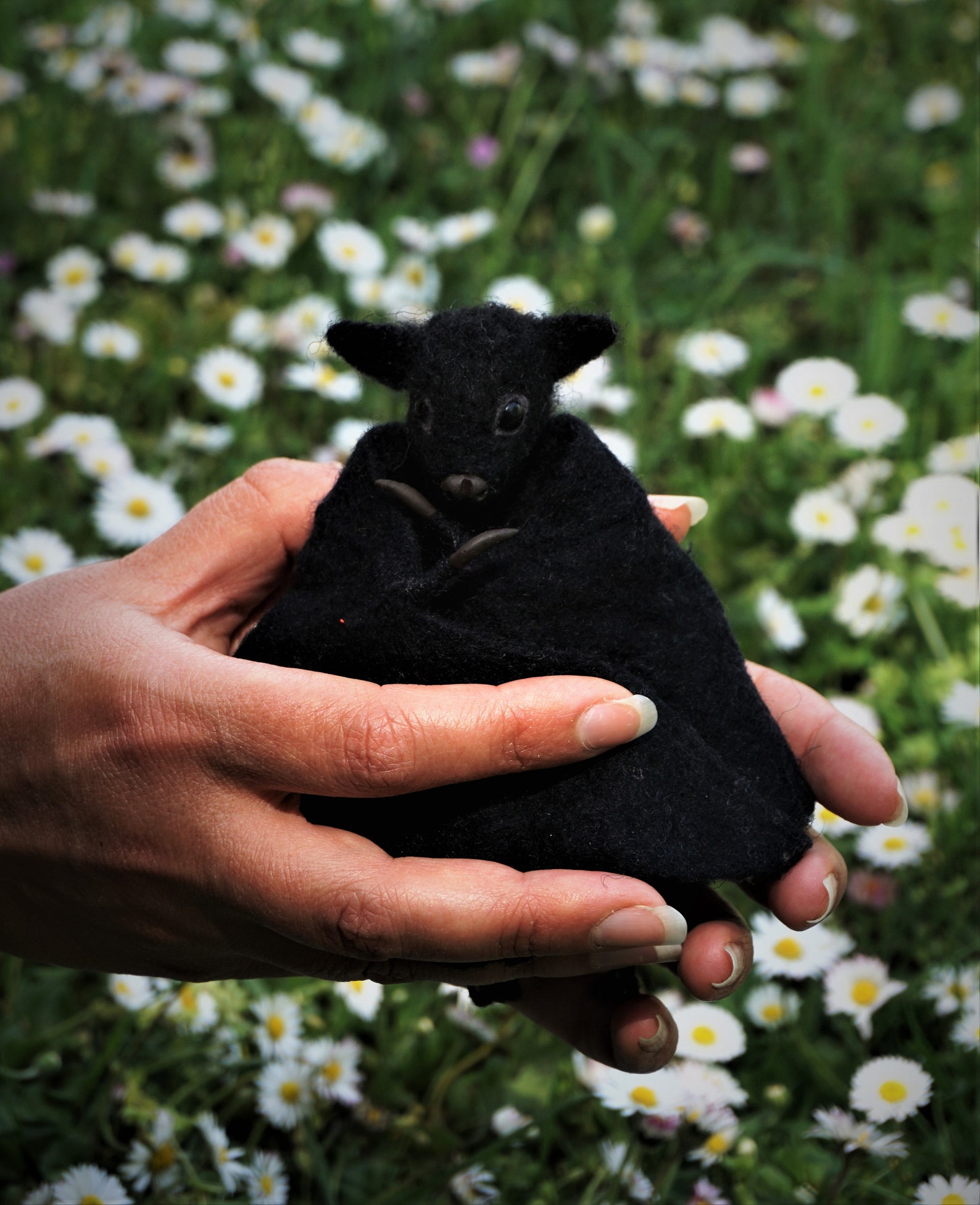 Needle Felted Realistic Bat Vampire Bat Gothic Gift Ideas - Etsy