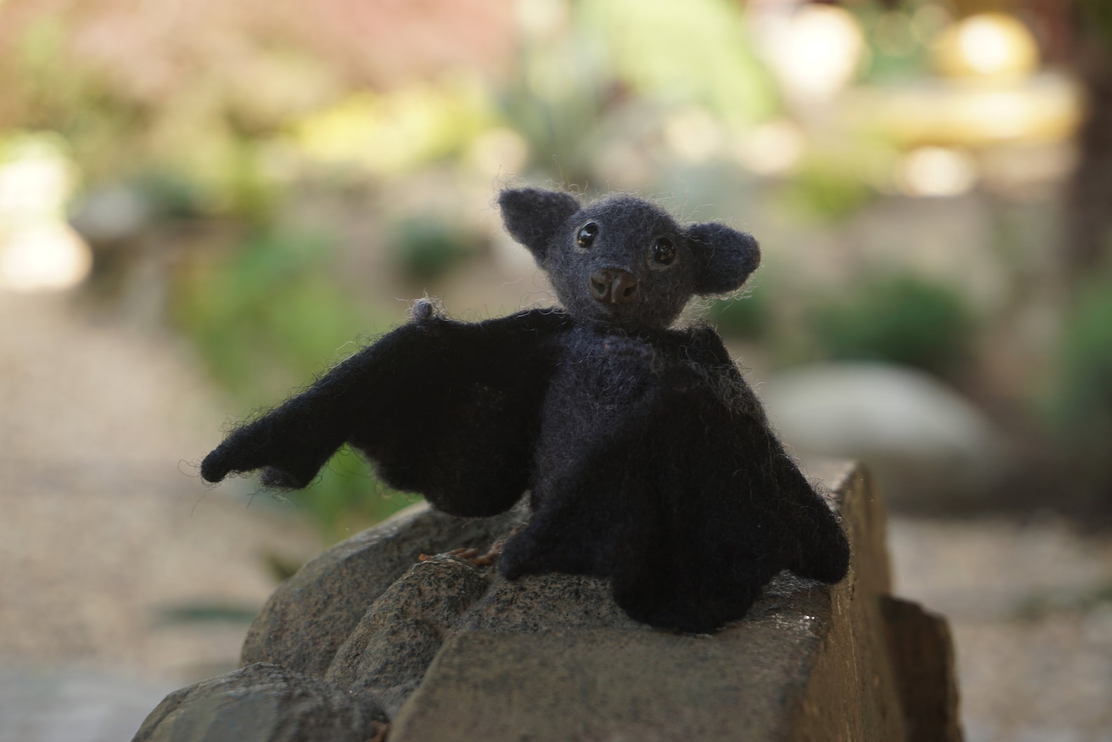 Needle Felted Realistic Bat Vampire Bat Gothic Gift Ideas | Etsy