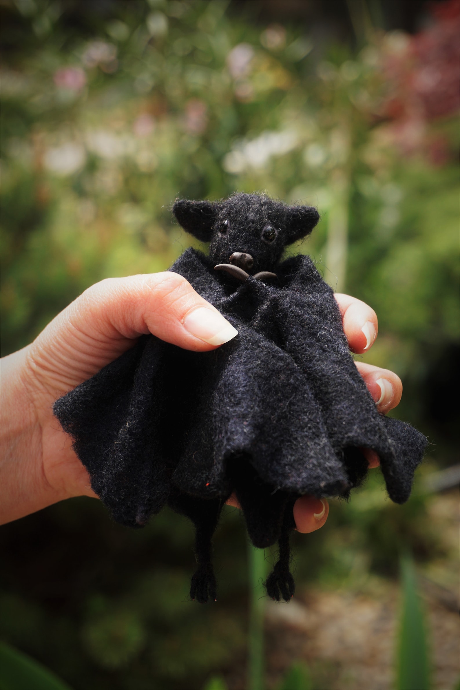 Needle Felted Realistic Bat Vampire Bat Gothic Gift Ideas - Etsy