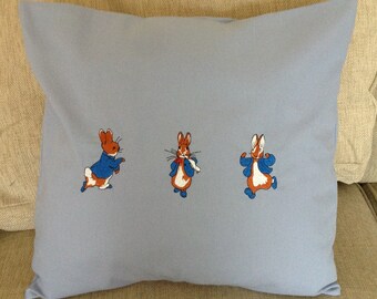 Rabbit cushion | Etsy