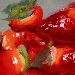 Red Strawberries in a Ceramic Bowl Still Life Painting by Aleksey ...