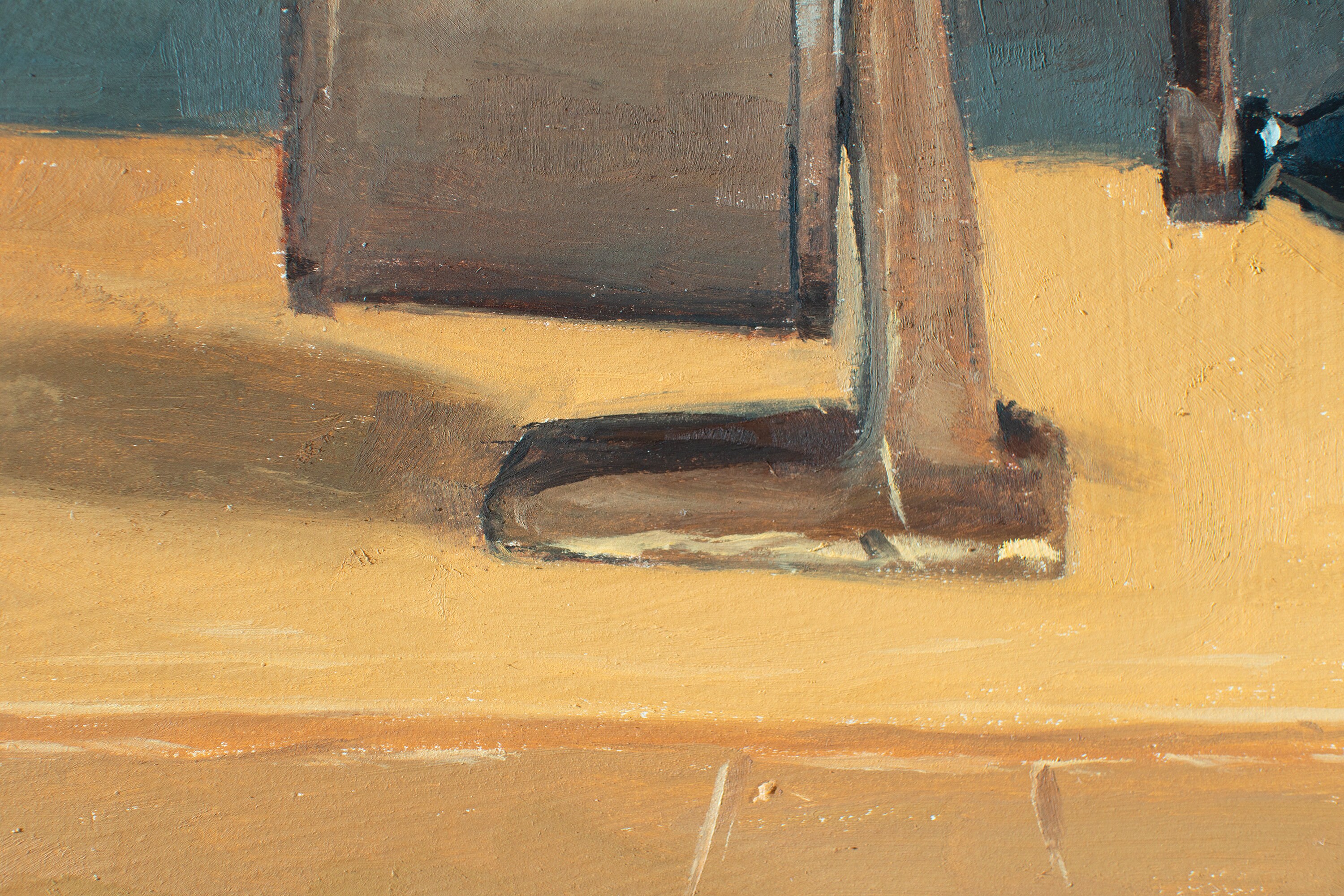Original Oil Painting of a Rusty Old School Pencil Sharpener, Small ...
