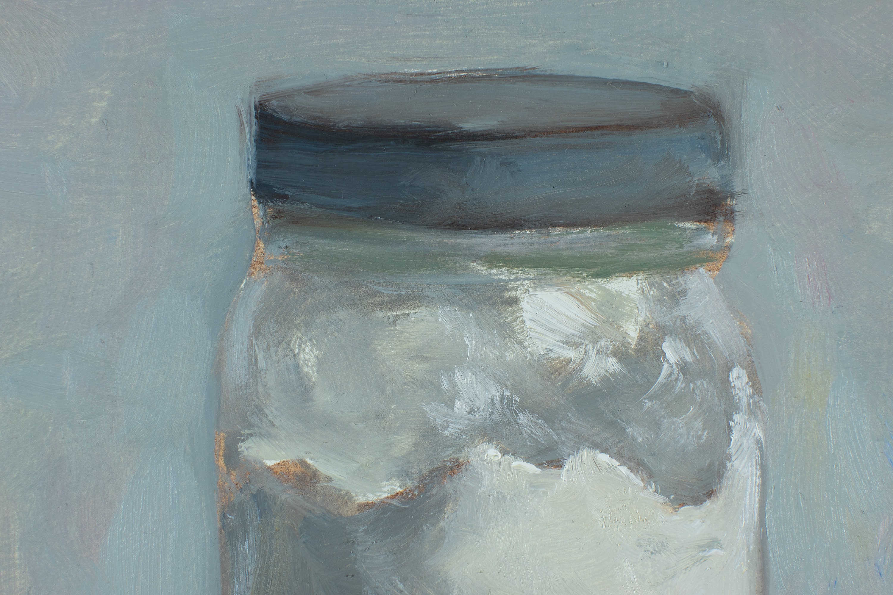 Original Still Life With a Mason Jar of Flour Steel Measuring - Etsy