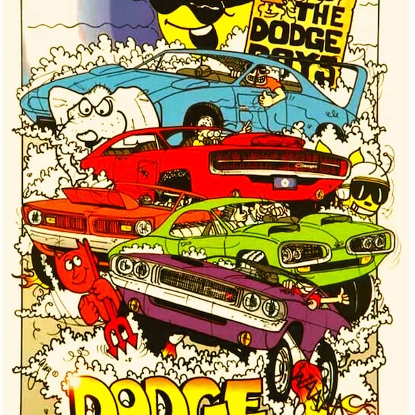 Dodge Challenger - Etsy
