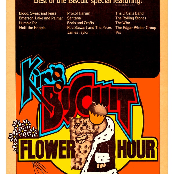 Vintage Biscuit Poster - Etsy