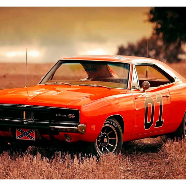 General Lee Car - Etsy